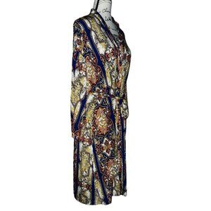 Soma | Intimates & Sleepwear | Soma Robe Multi Colored Retro Jungle ...